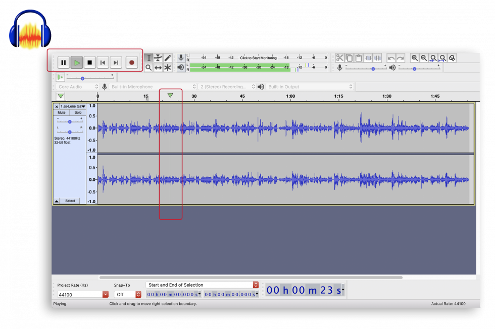 Tutorial: Audacity | Oral History Centre