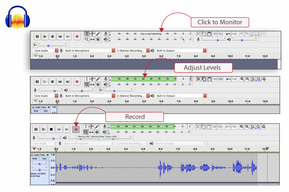 Tutorial: Audacity | Oral History Centre